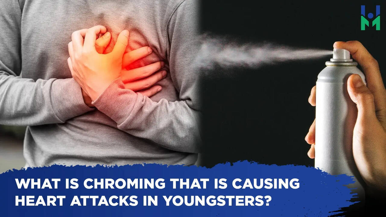 What is chroming that is causing heart attacks in youngsters?