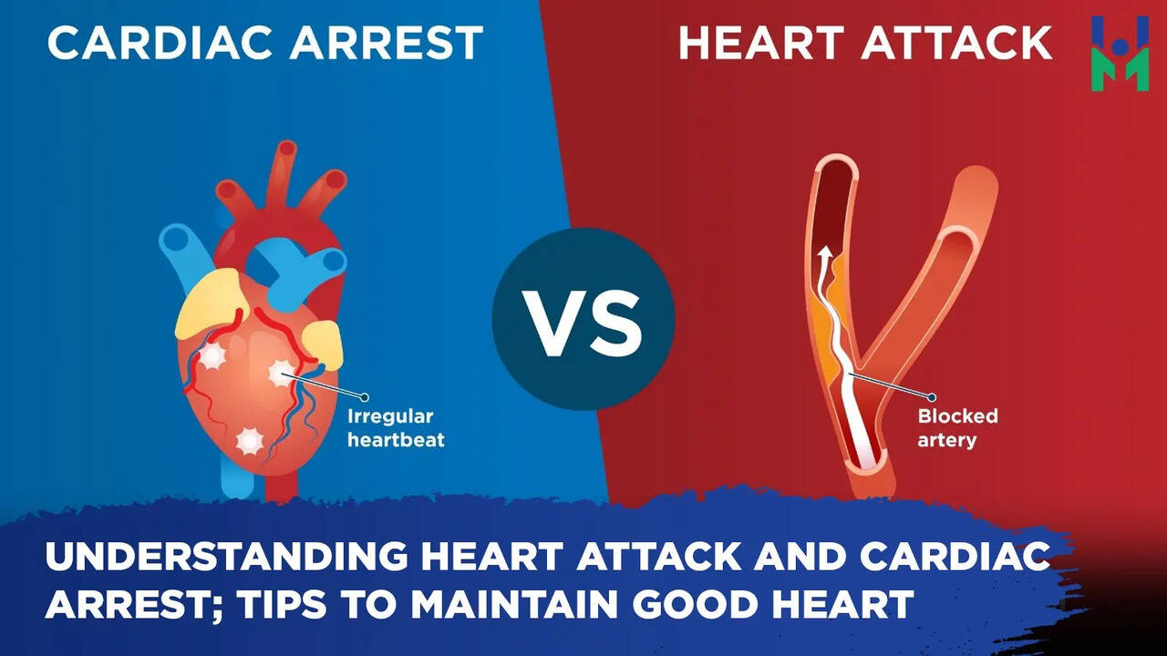 Understanding heart attack and cardiac arrest; tips to maintain good heart