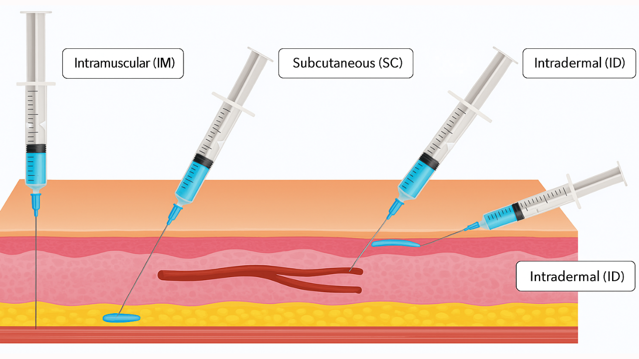 IV Drip, COVID-19 Shot And Ozempic: How Different Injections Enter The ...
