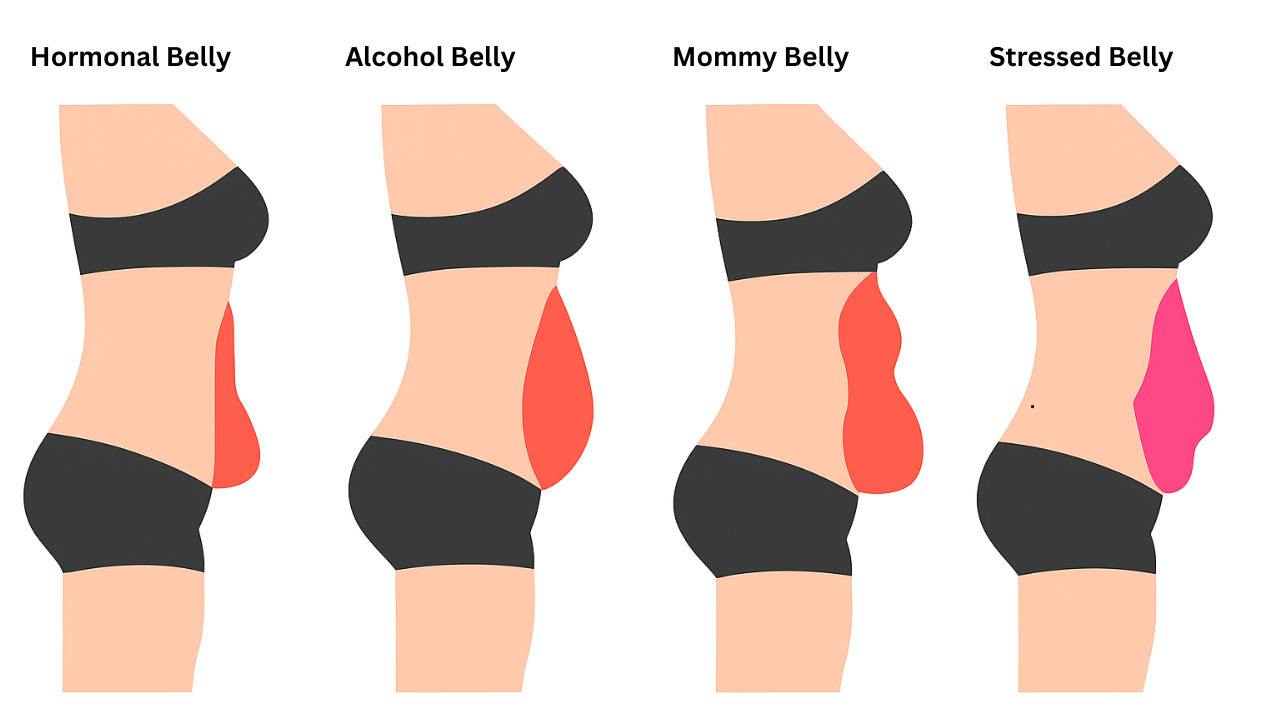 Every Belly Fat Type Signals A Different Health Risk, Do You Have Any ...