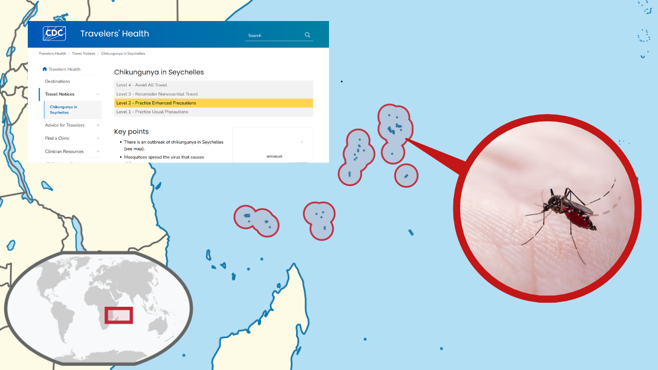 CDC Travel Advisory Issued For These Islands Amid Chikungunya Outbreak ...