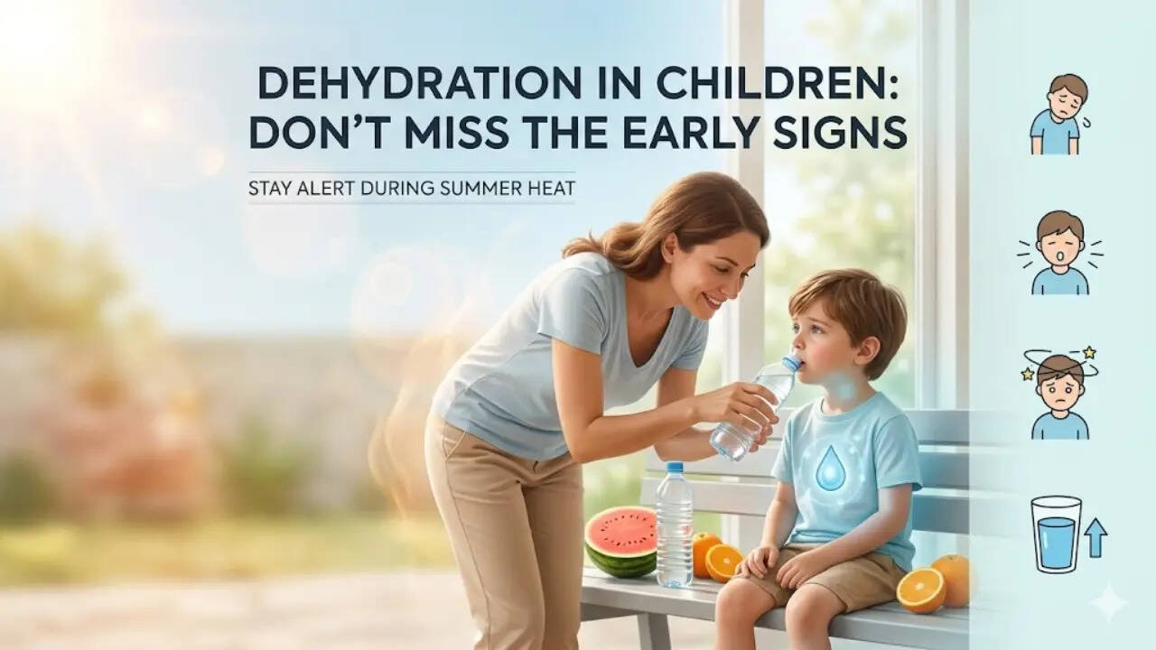 Dehydration In Children: The Early Signs That Parents Usually Miss ...