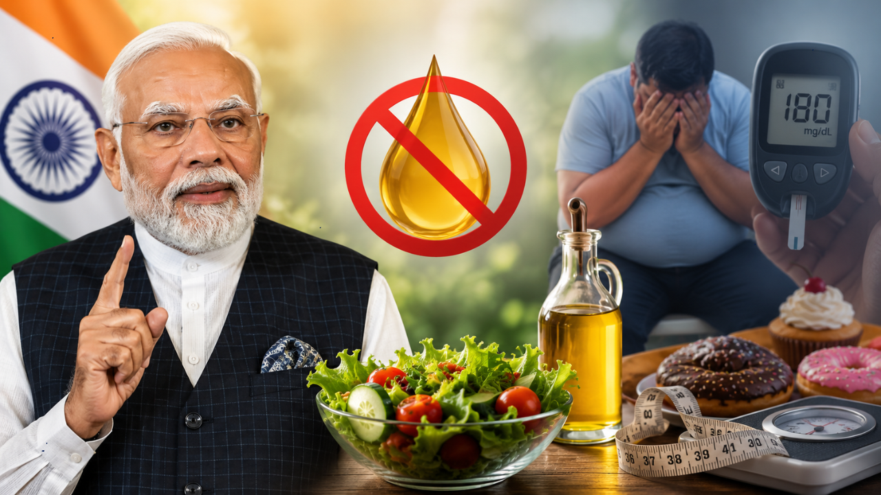 PM Modi’s Push To Reduce Oil Intake Key To Fighting India’s Obesity And ...