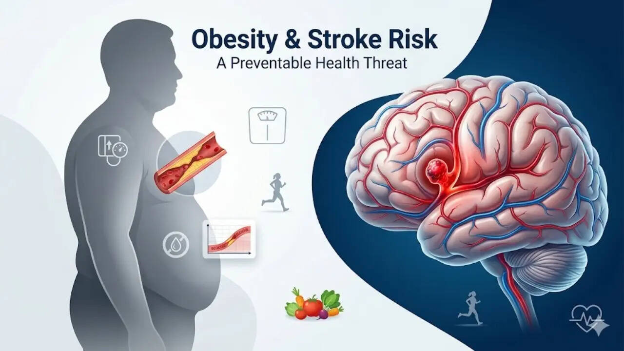 Can Obesity Give You A Brain Stroke? | Health and Me