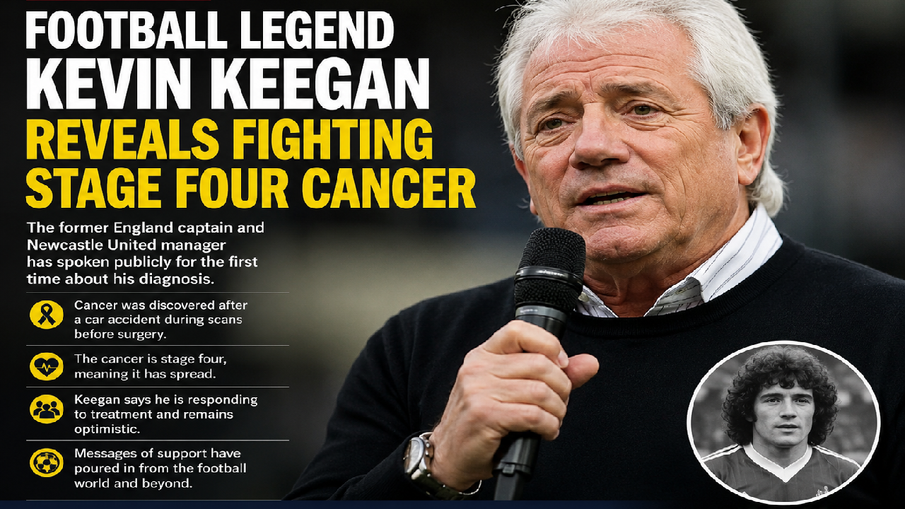 Football Legend Kevin Keegan Reveals Fighting Stage Four Cancer ...