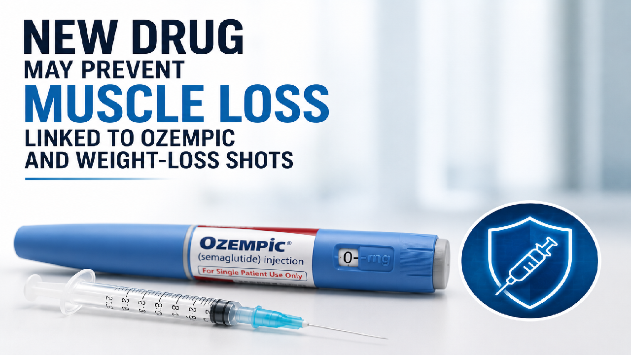 New Drug May Prevent Muscle Loss Linked To Ozempic And Weight-Loss ...