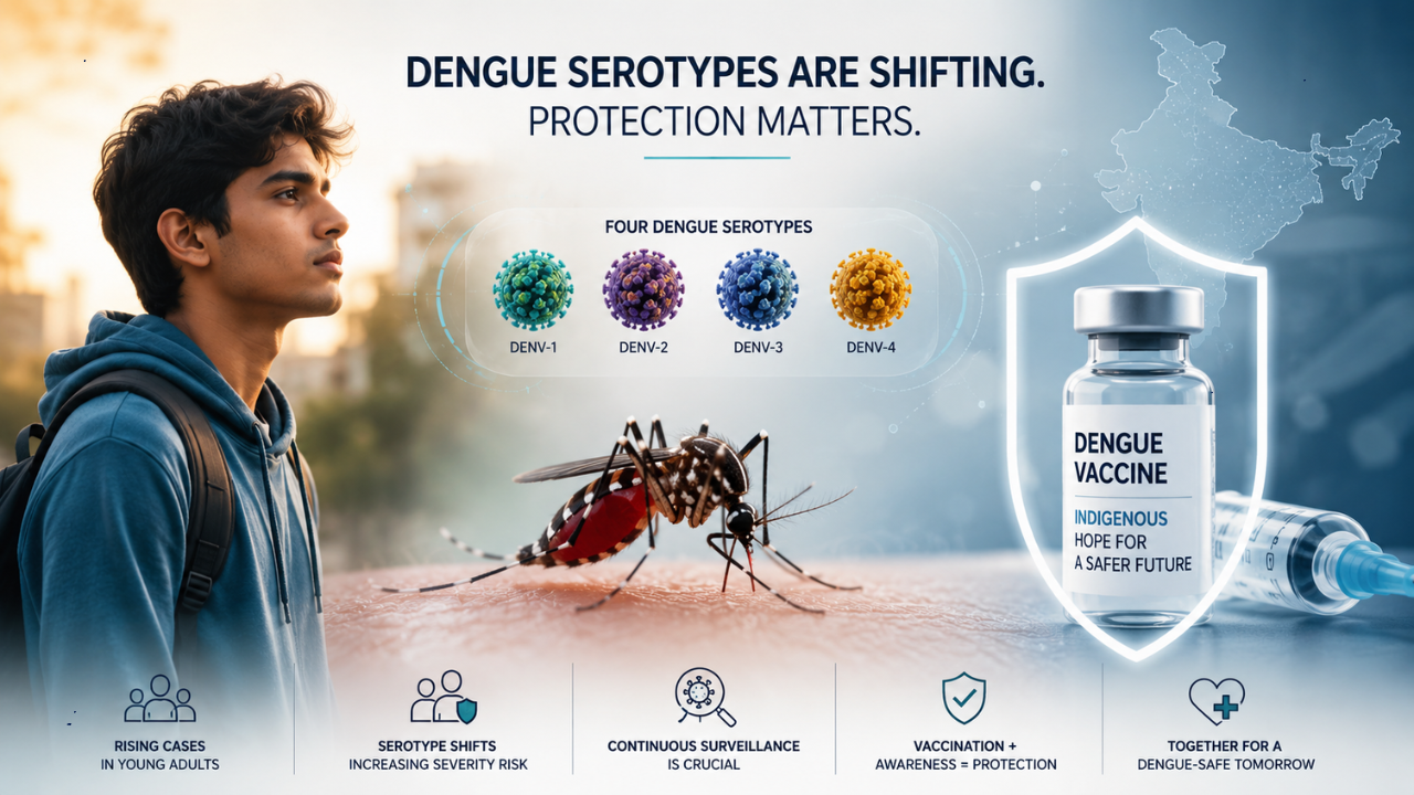 Dengue Serotypes Shifting In Young Adults: How India's Indigenous ...